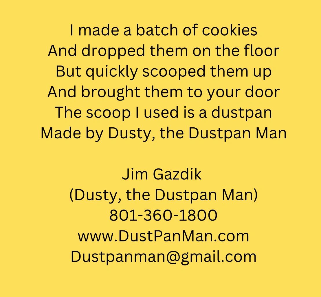 Dusty, the Dustpan Man