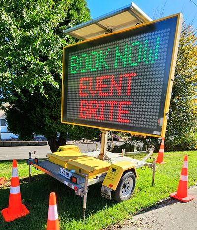 Hire It - VMS Board, Variable Message Sign