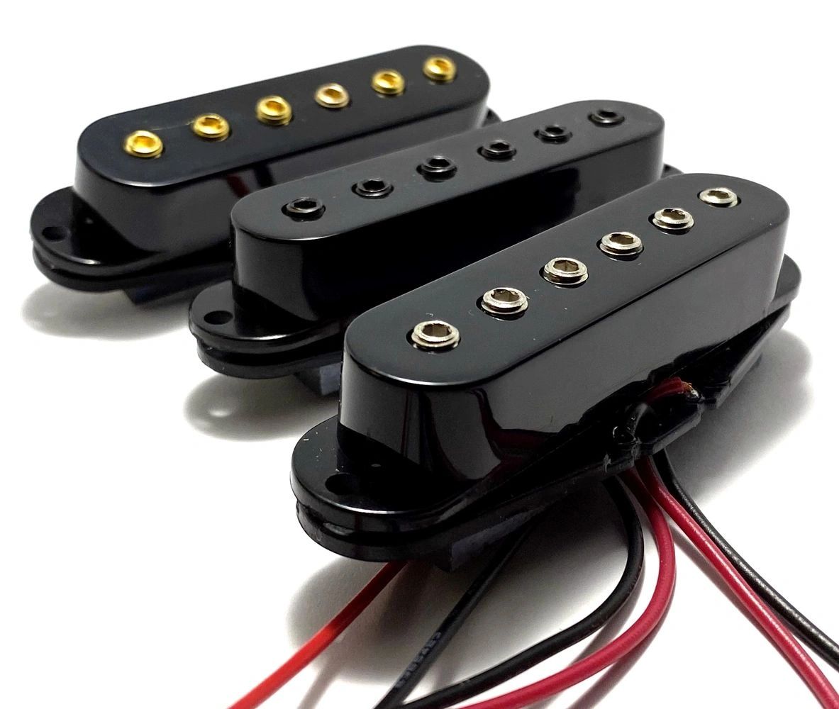 Hex Singles ~ Strat Single Coil Hex Screws ~ Individual Pickup or Set ...