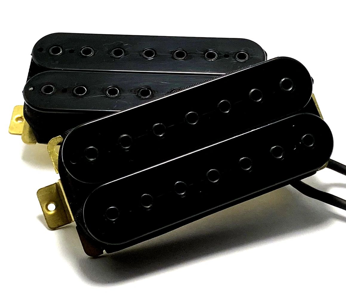 Power Hex 7 String HH Hexbuckers Set, Hex Pole Humbucker Pickups ...