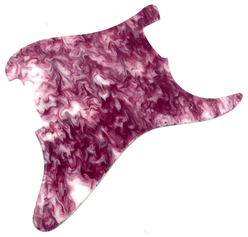 Blank Strat Pickguard, Custom Specialty Material ~ Myst Made