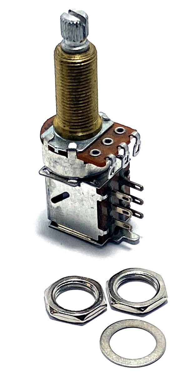 Push Pull Control Pot for Les Paul, A500 ~ Small, Extra Long Shaft ...