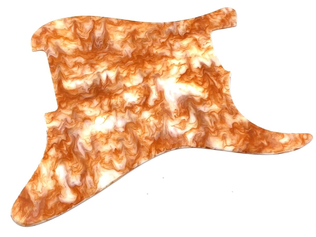 Blank Strat Pickguard, Custom Specialty Material ~ Myst Valor