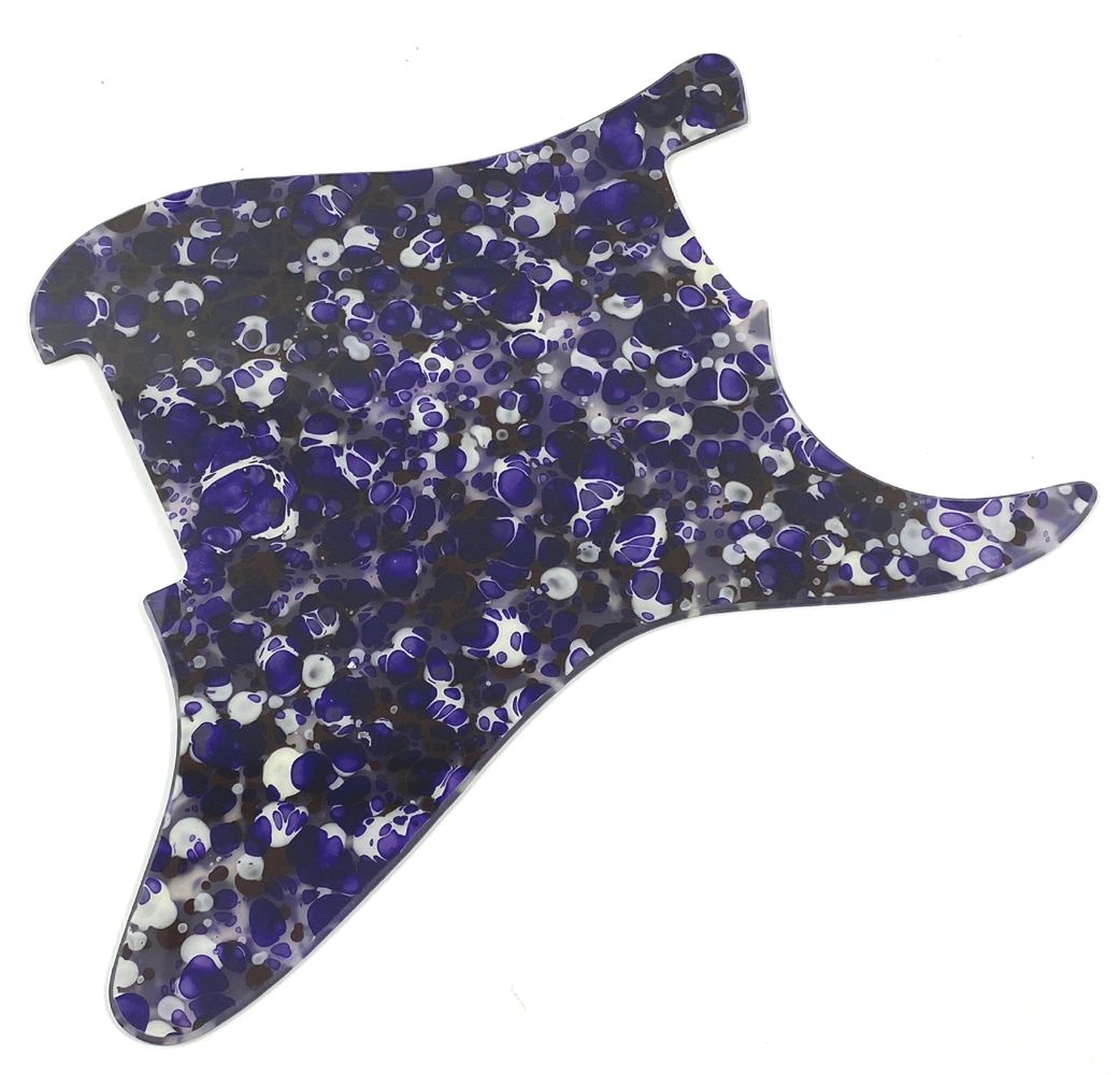 Blank Strat Pickguard, Custom Specialty Material ~ Vibe Q