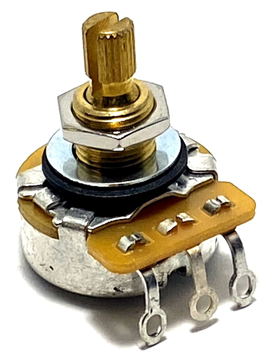 CTS Control Pot, Large Long ~ Quarter Sized, Long Shaft, A&B Style ...