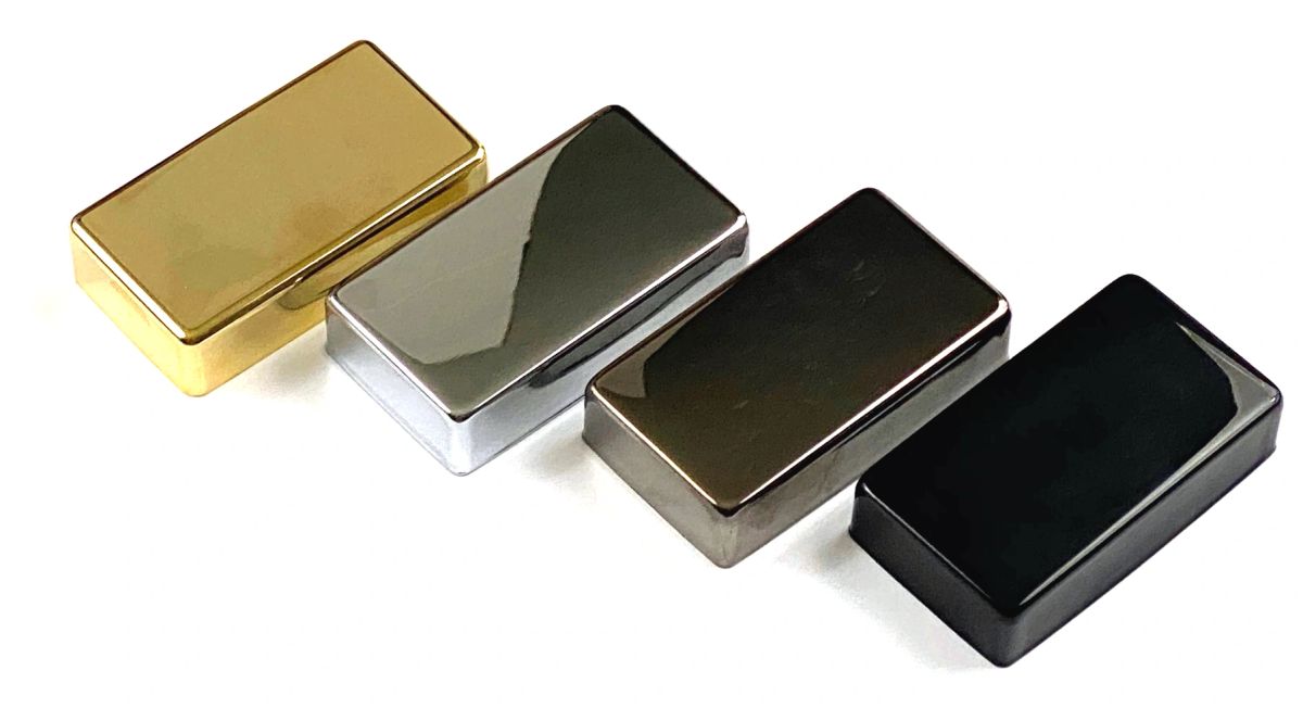No Hole Metal Humbucker Covers ~ Quantity & Color Choice