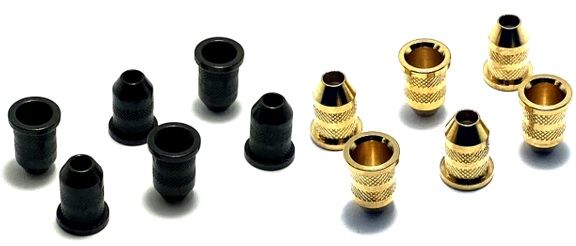 String Ferrules, Set of 6 Clearance Style ~ Choice of Sale Colors