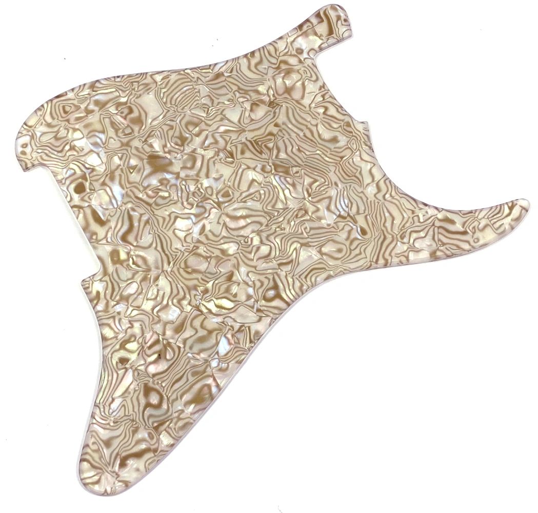 Blank Strat Pickguard, Custom Specialty Material ~ Vibe Dynamic