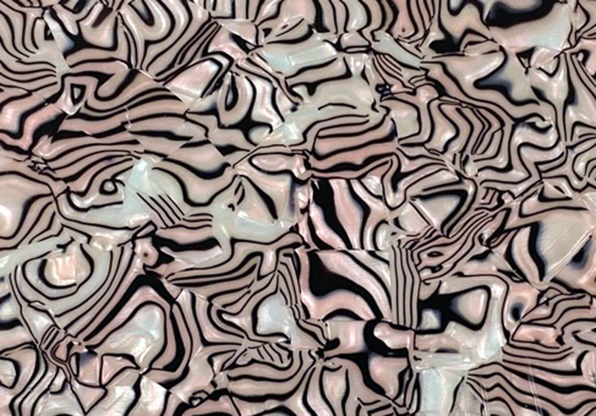 Pickguard Material Sheet ~ Abalone