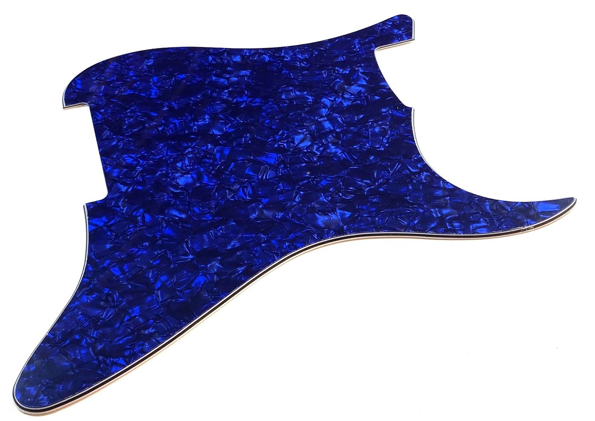 Blank Strat Pickguard ~ Blue Pearl