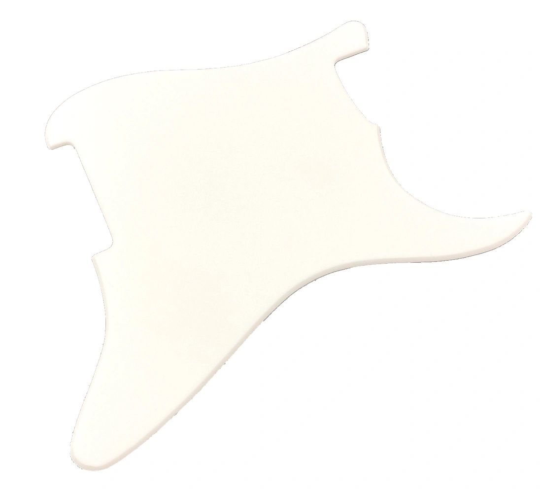 Blank Strat Pickguard, Custom Specialty Material ~ Gloss White