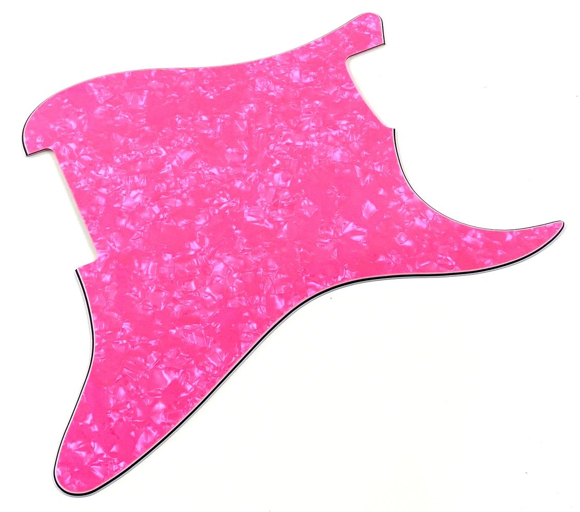 Blank Strat Pickguard ~ Pink Pearl Light
