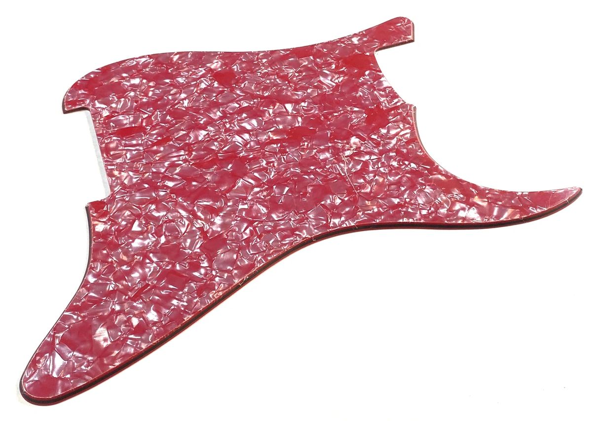 Blank Strat Pickguard ~ Pink Pearl