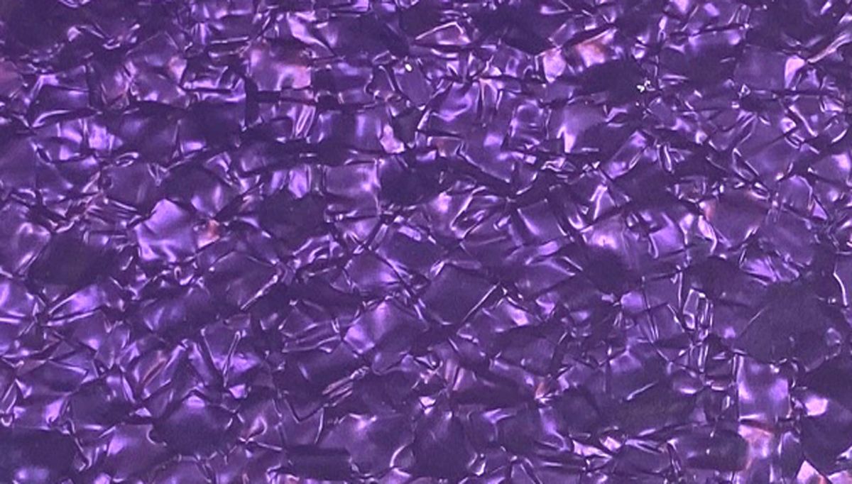 Pickguard Material Sheet ~ Purple Pearl