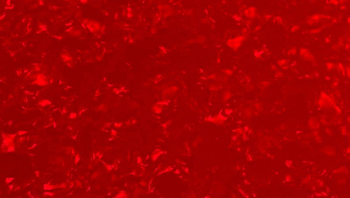Pickguard Material Sheet ~ Red Pearl