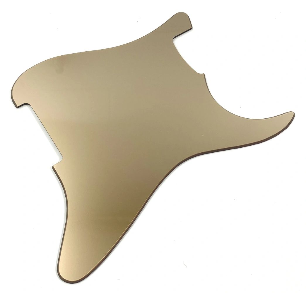 Blank Strat Pickguard, Custom Specialty Material ~ Versi Metan