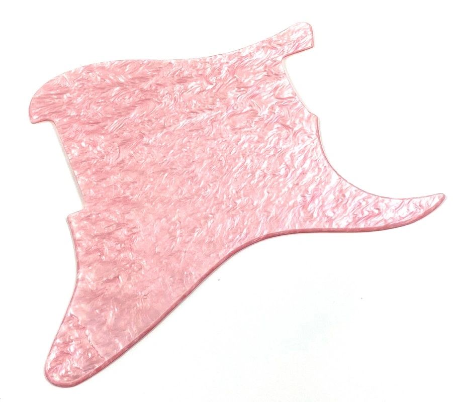 Blank Strat Pickguard, Custom Specialty Material ~ Wave Fresh