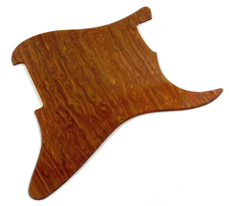 Blank Strat Pickguard, Custom Specialty Material ~ Wave Harmony