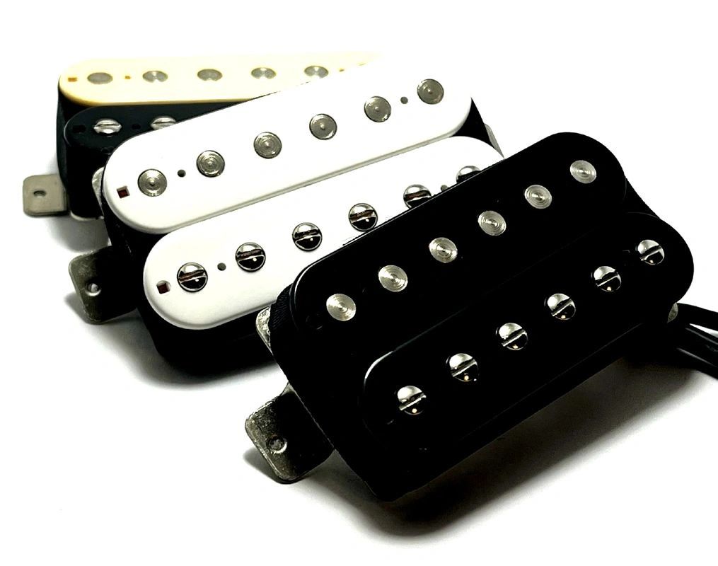 AlNiCo 52 Mixed HH Set, A5 + A2 Humbuckers ~ Bridge + Neck Style ...