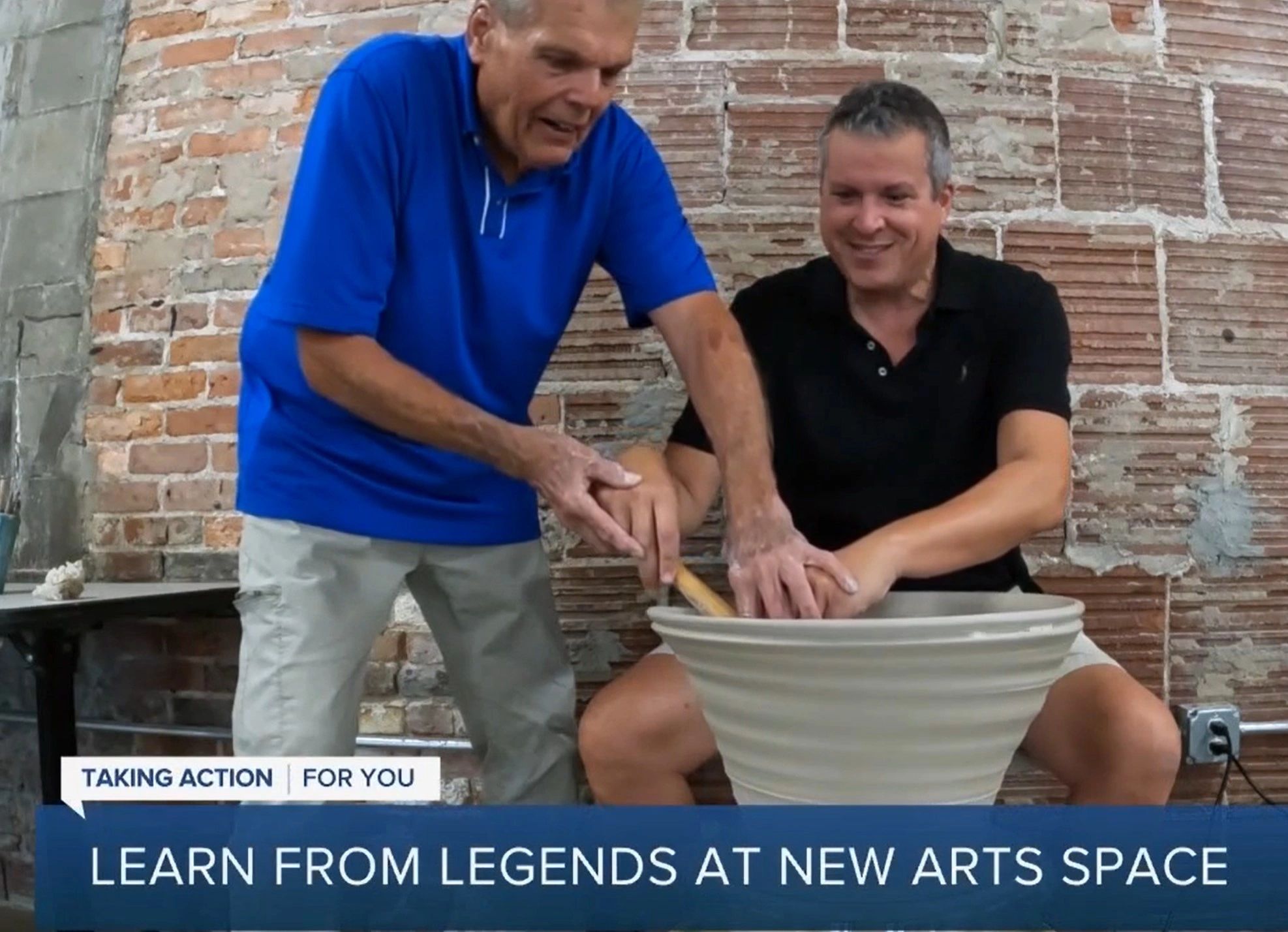 ABC Action News and Sean Daly Visit Morean Workshop Space