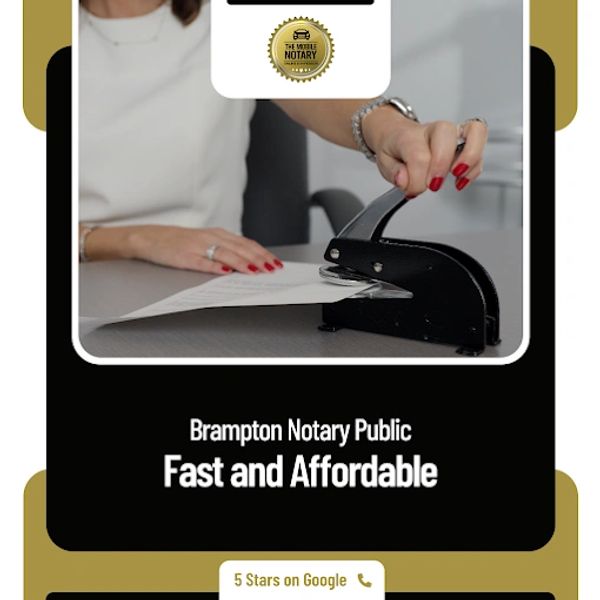 Notary Near Me - Brampton Notary Public