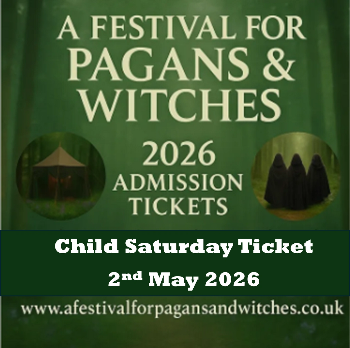 Child Saturday Ticket 2nd May 2026