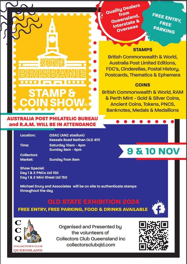 Stamp & Coin Show | Collectors Club QLD