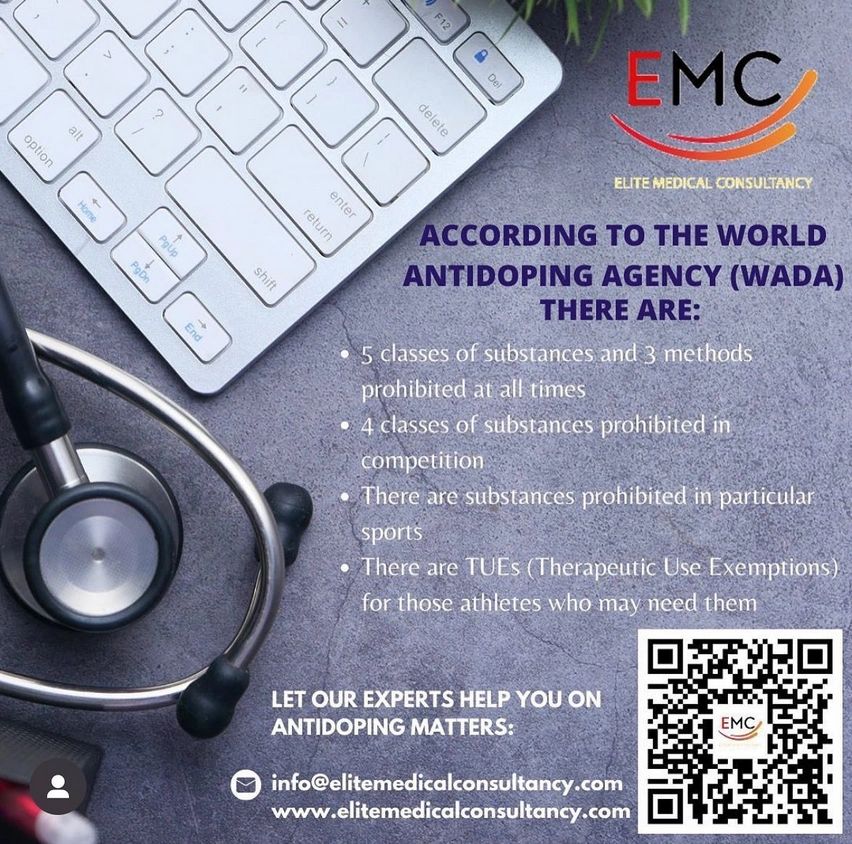 Know your WADA guidelines