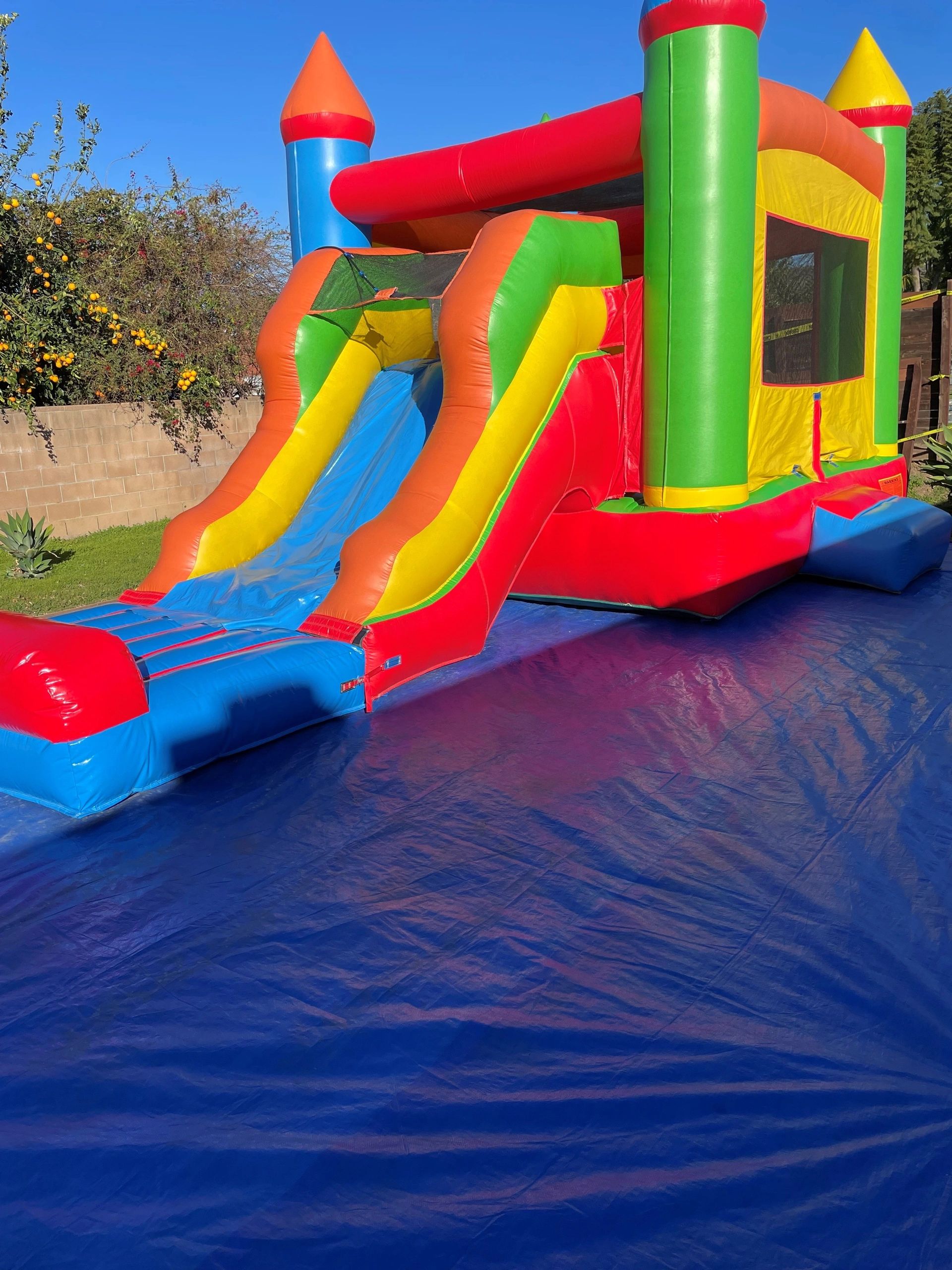 Multi - Color Combo Dry Slide 13' x 26'
