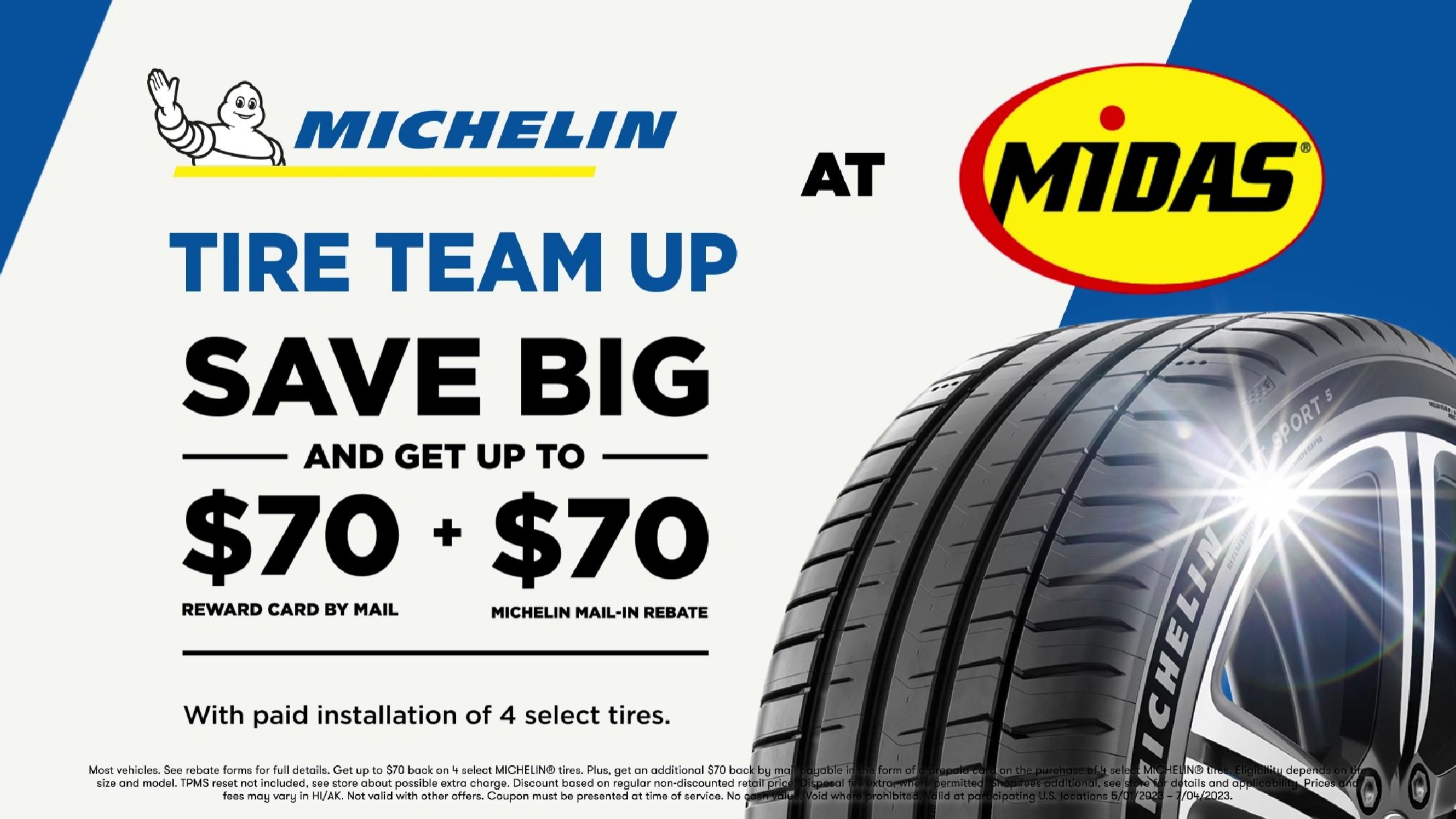 Michelin Tire Promotion Returns this September!