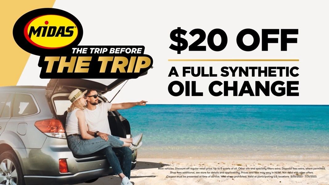 Exclusive Oil Change Discounts at Midas Auto Service and Tires!
