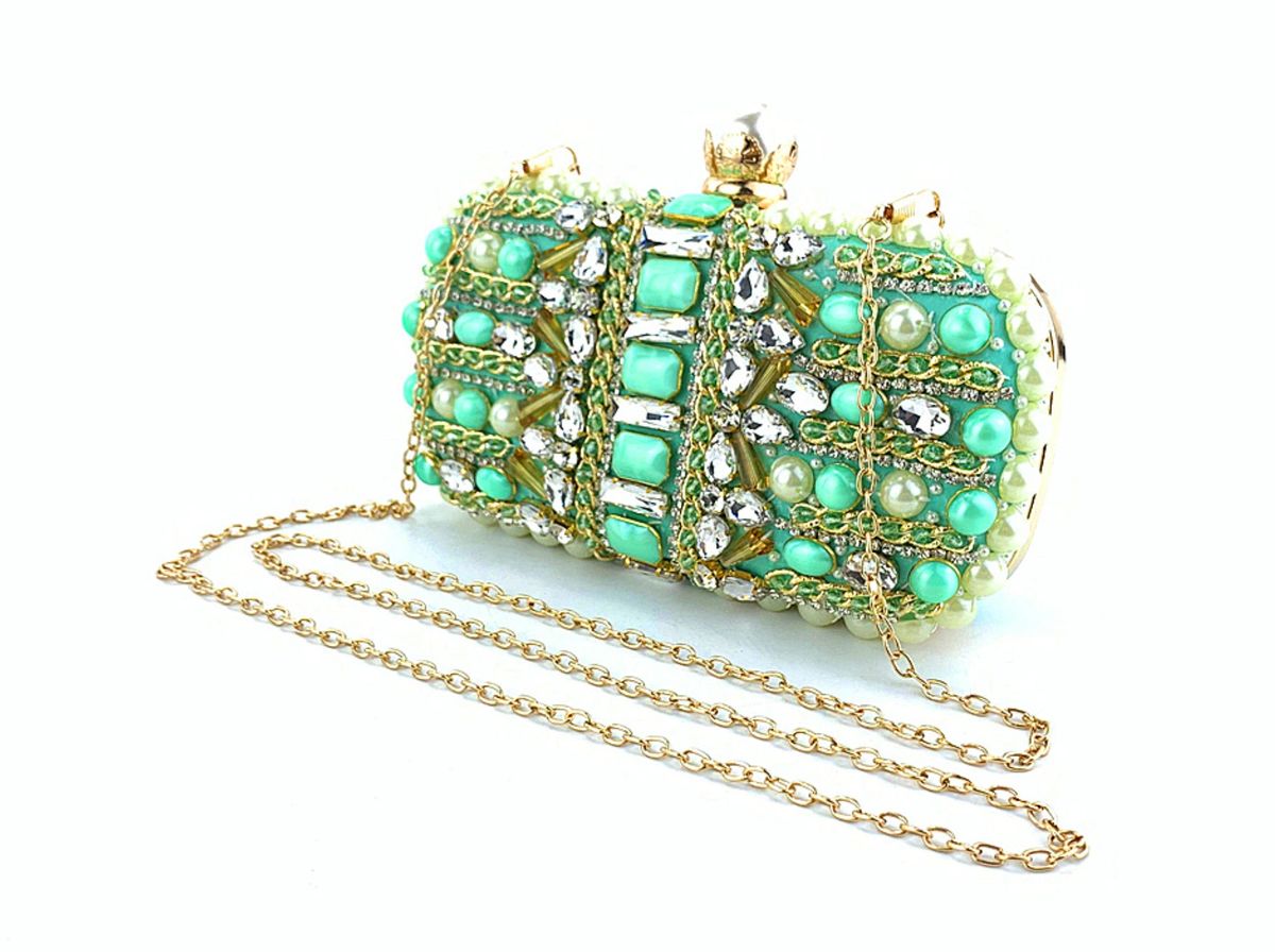 Paris Gemstone-Jezebel Jade Purse