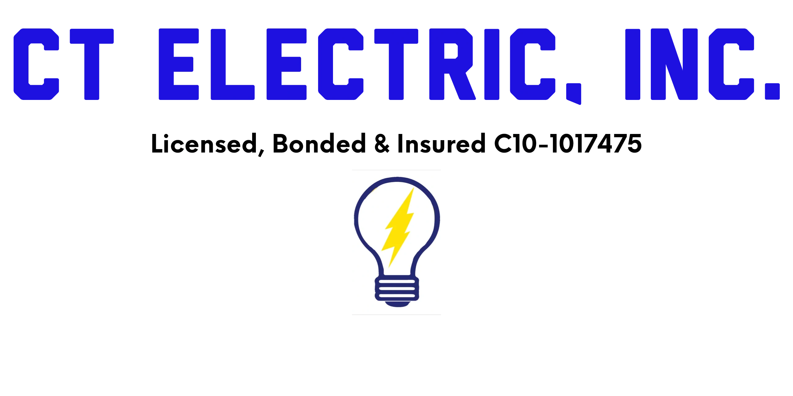 About | CT Electric