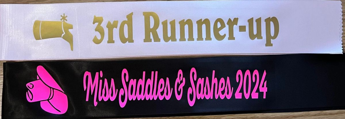 Deluxe Personalized Vinyl Sashes