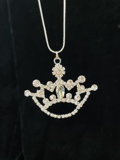 Torie Crown Necklace (select color)