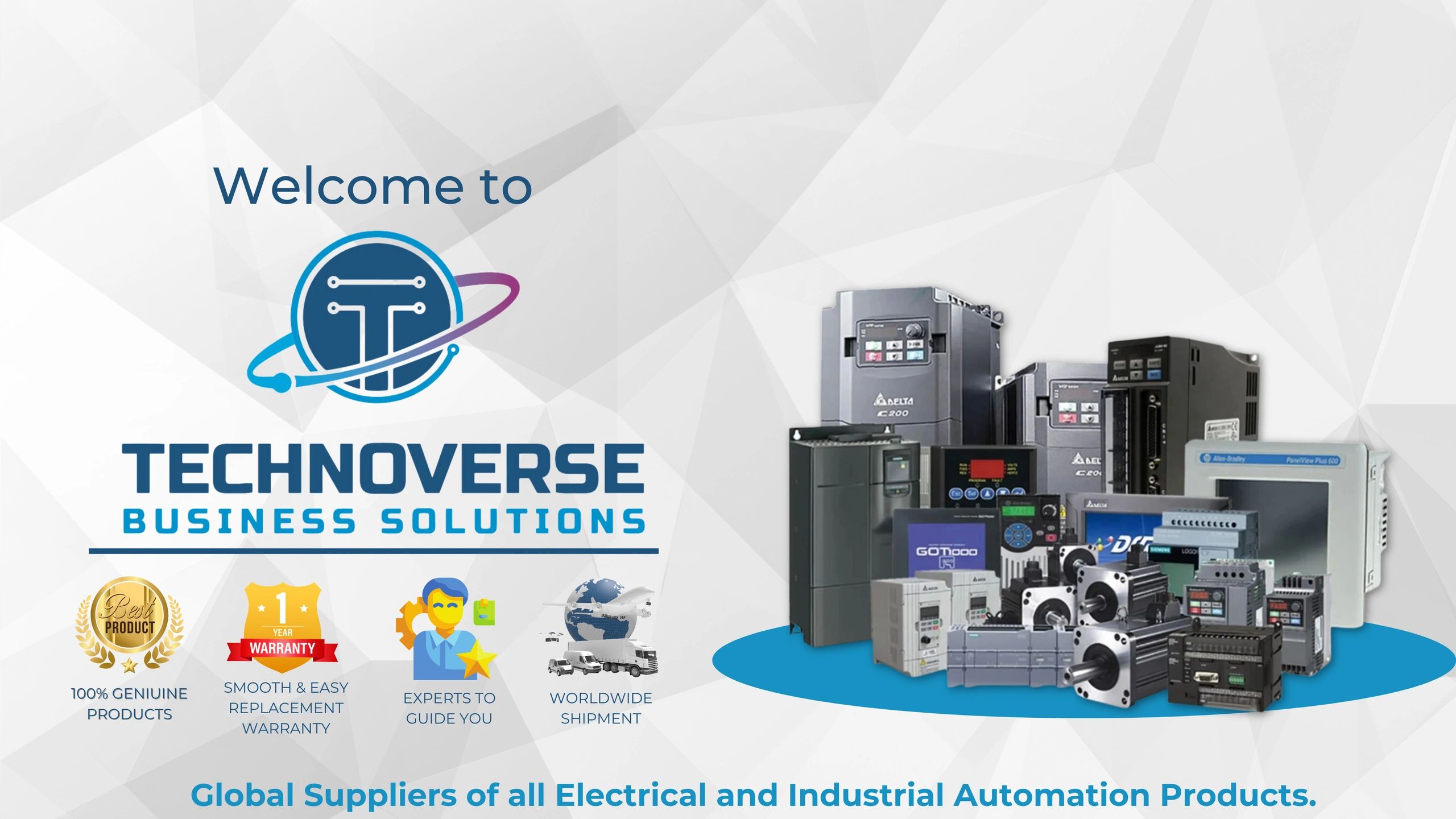 Plc, Servo Motor ,Hmi, - Technoverse Business Solutions