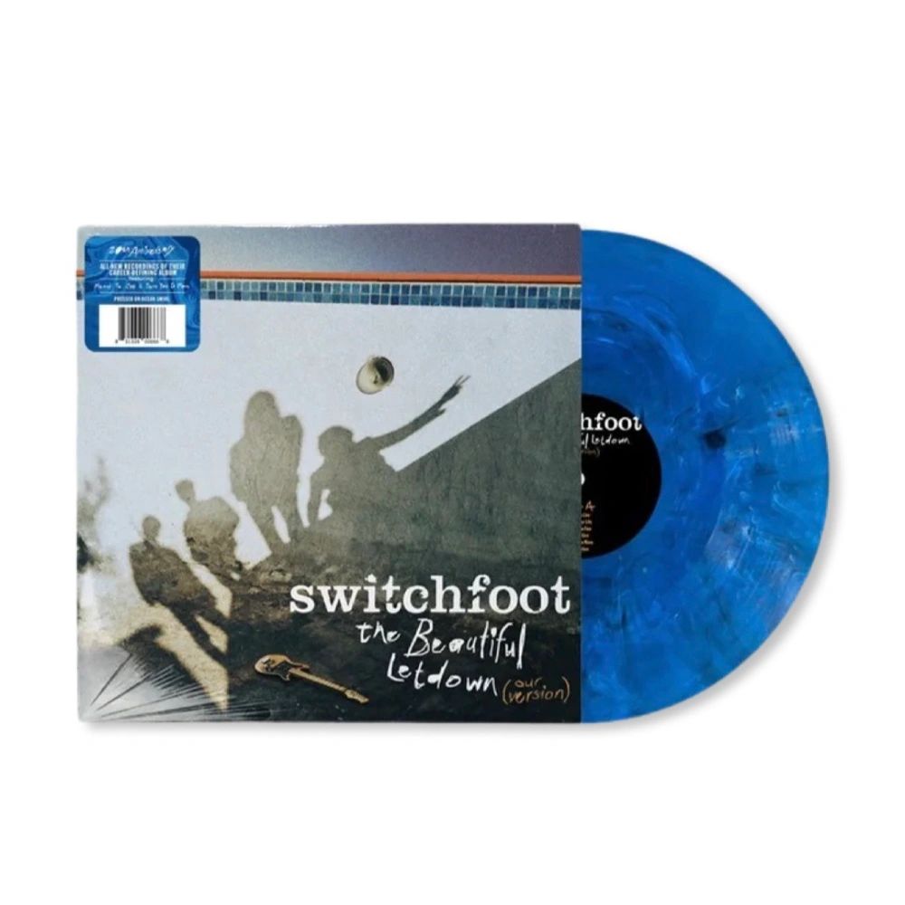SWITCHFOOT Beautiful Letdown (Our Version) LP OCEAN SWIRL Deluxe