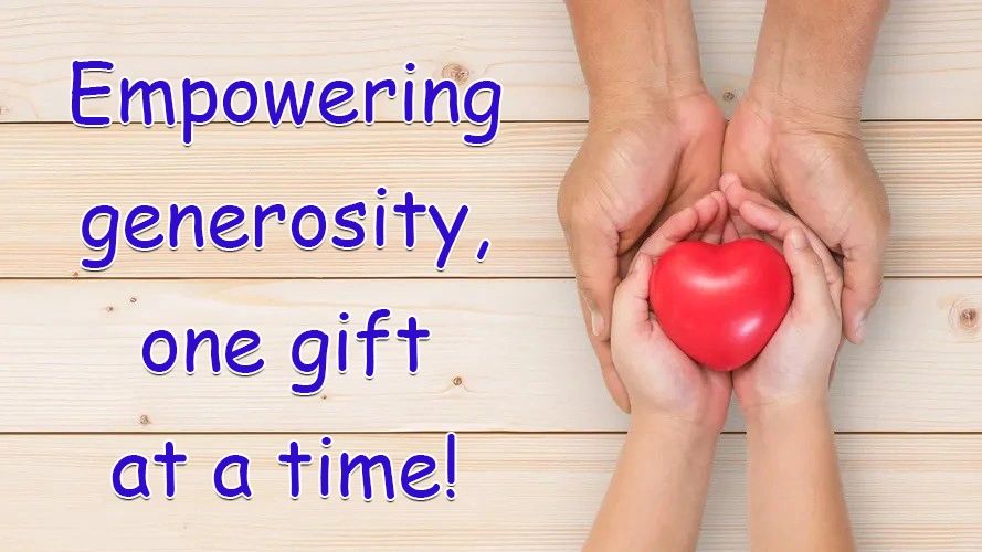 Joy Is Giving