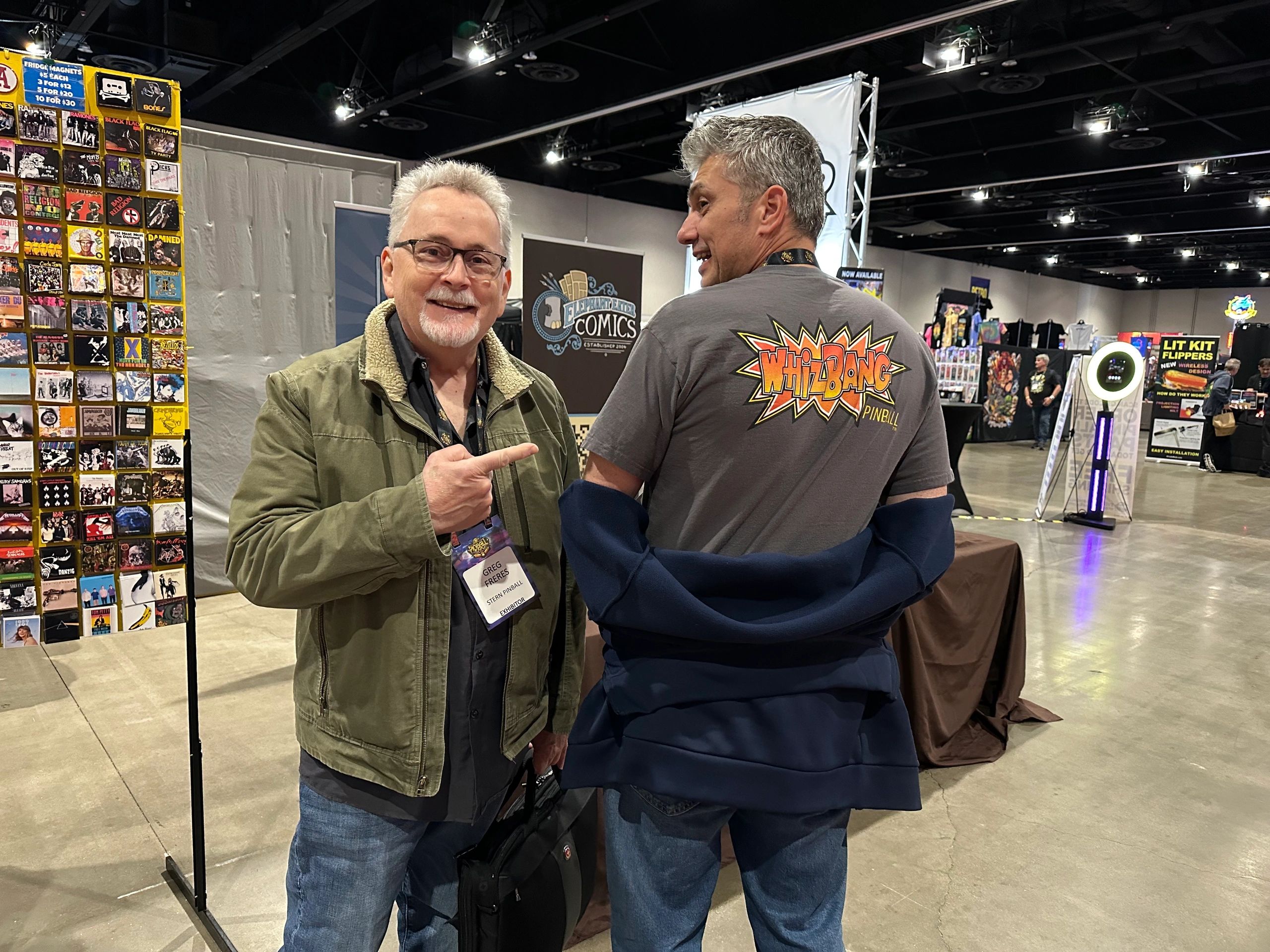 GREG FRERES FAMED PINBALL ARTIST