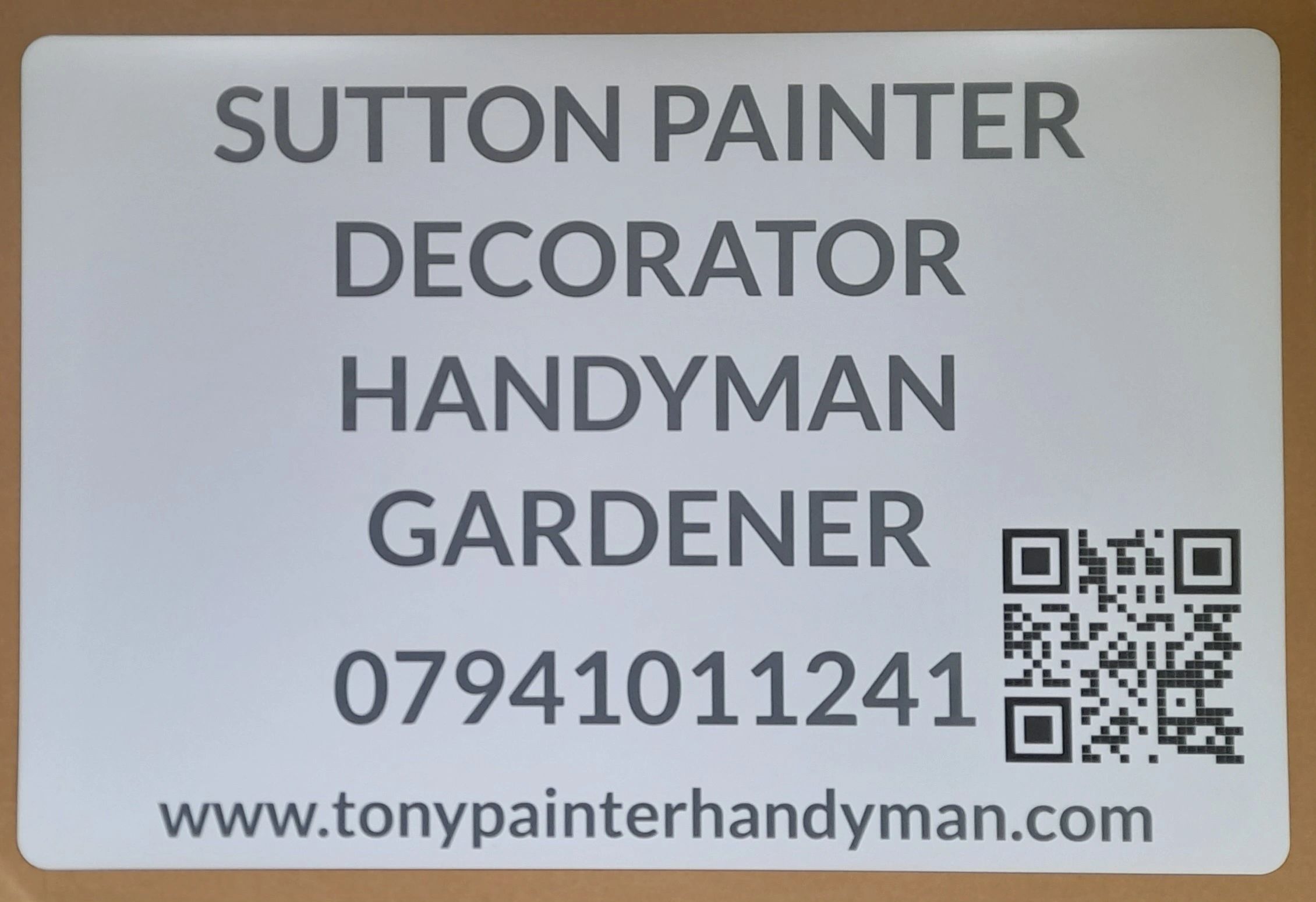 Sutton Painter Handyman February blog