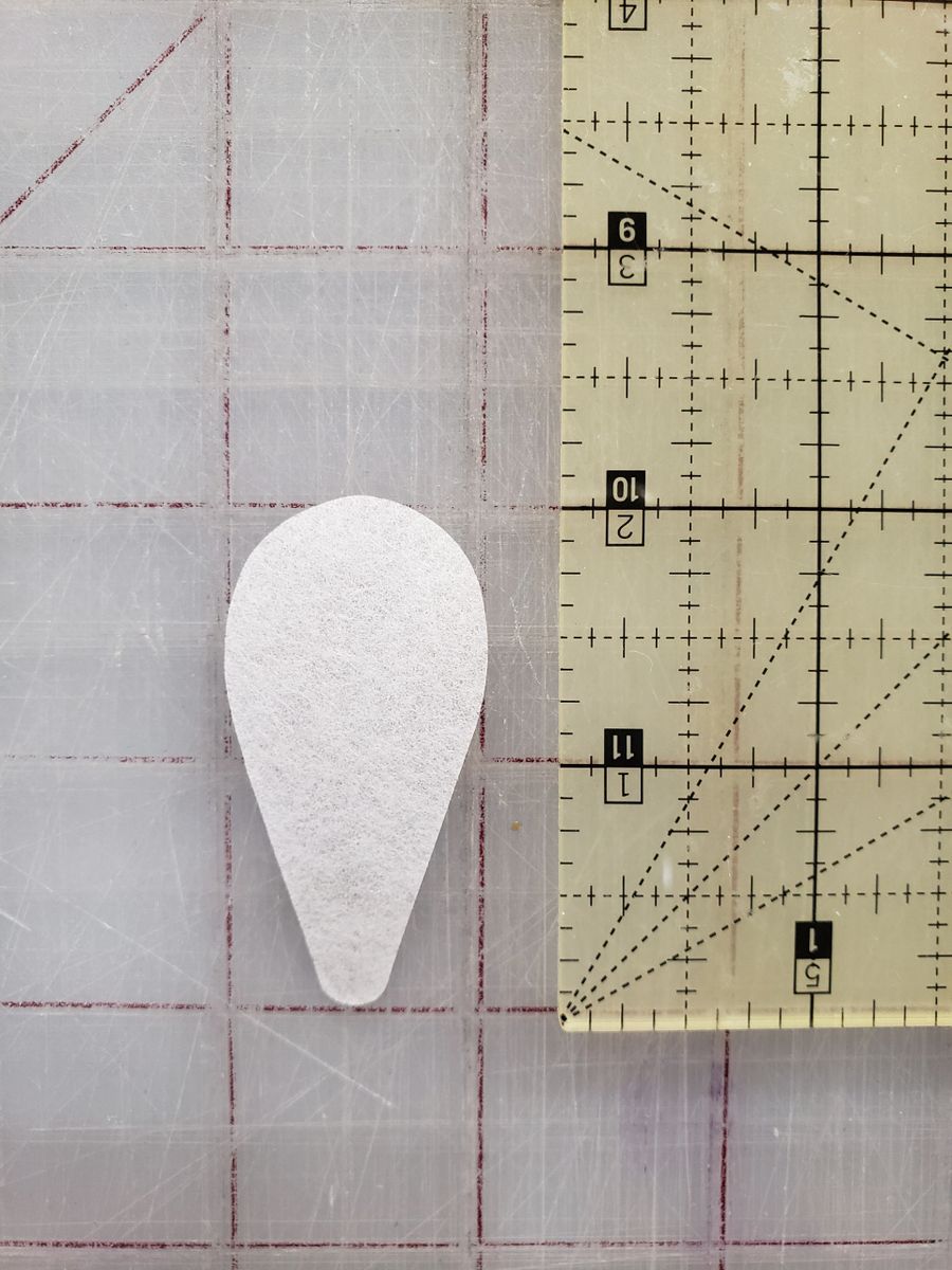 Rounded teardrop small