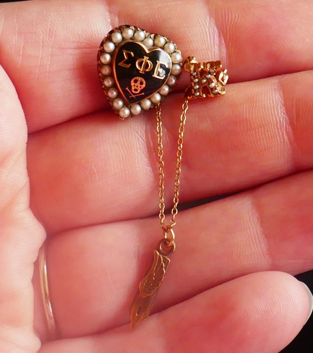 Sigma Phi Epsilon 10K Fraternity Pin - Kappa Chapter