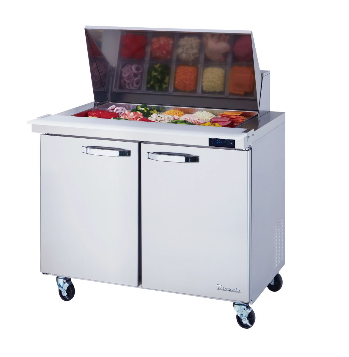 Blue Air 36 Inch Megatop Refrigerated Sandwich/Salad Prep Table