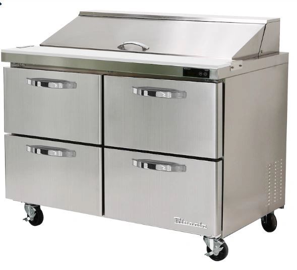 48 Inch Refrigerated Sandwich/Salad Prep Table With Drawers