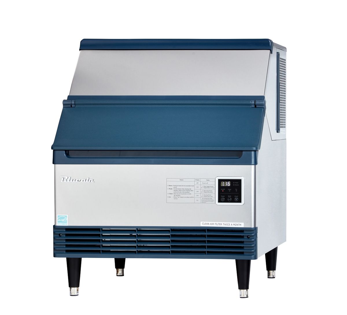 Blue Air 250 Lb. Under Counter Ice Machine