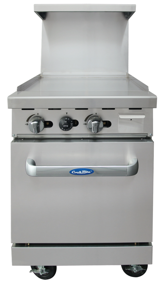 Cookrite 24'' Wide Griddle with (1) 20'' Wide Oven 2 Oven Racks ...