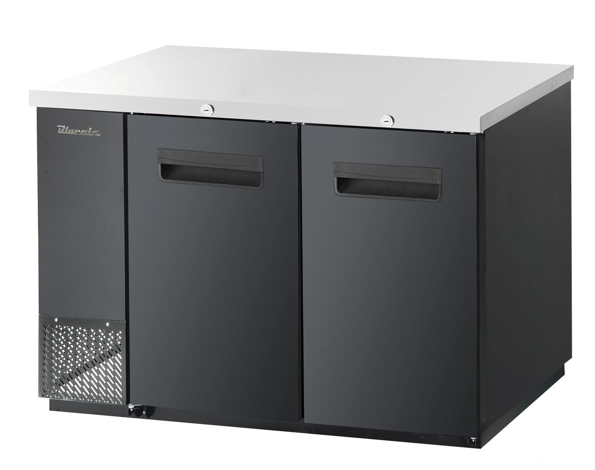 Blue Air 59 Inch Solid Door Back Bar Refrigerator