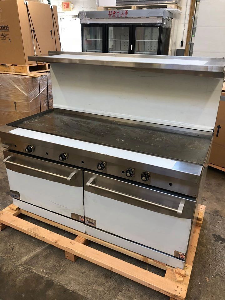 60 Inch Gas Range With 60 Inch Griddle Made In U.S.A.