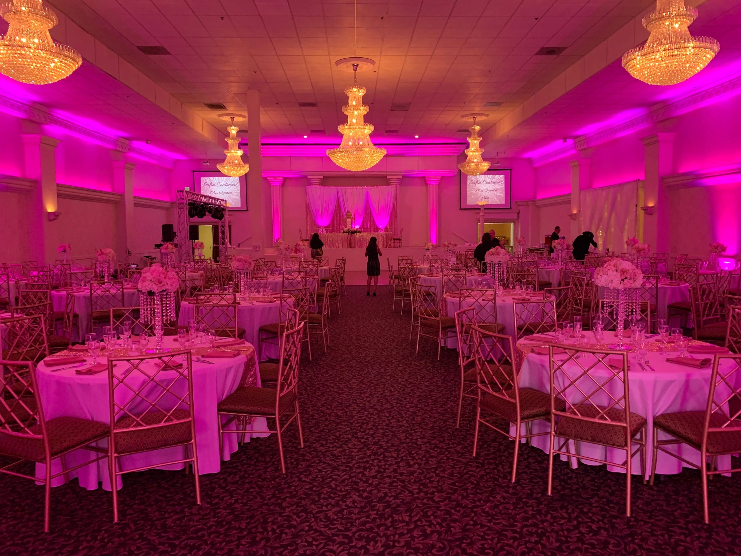 Up Lighting | Bay City Events Inc