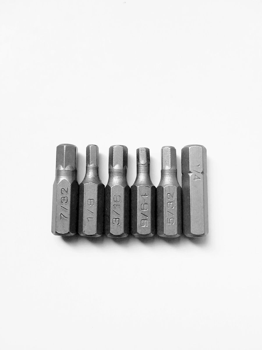 1-inch Hex Bits (SAE)